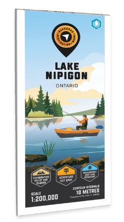 Lake Nipigon Ontario Adventure Map | Backroad Maps – Adventure Outfitters