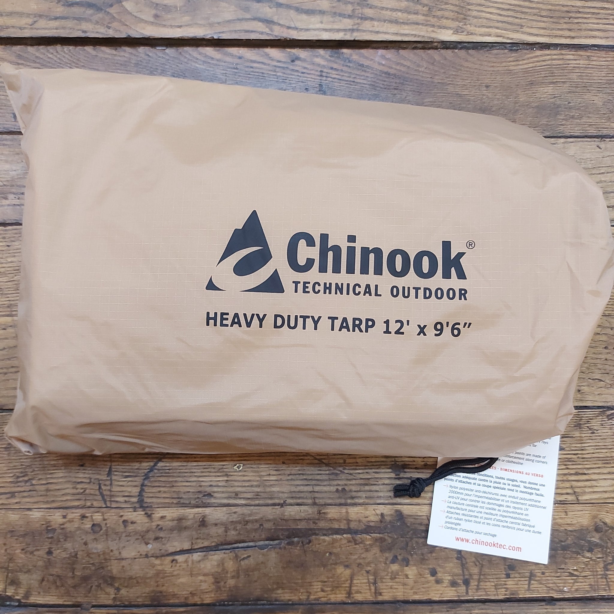 Heavy Duty Tarp | 12' x 9'6 | Chinook – Adventure Outfitters