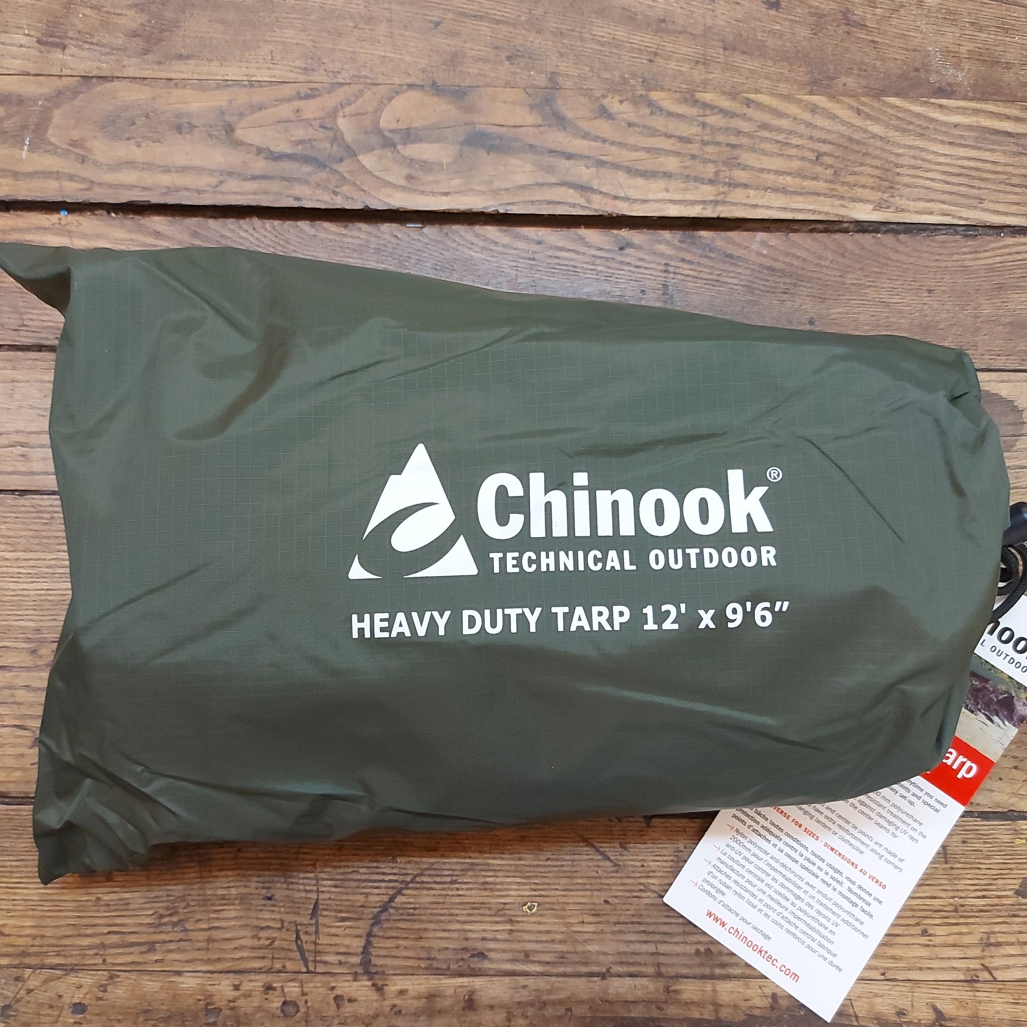 Heavy Duty Tarp | 12' x 9'6 | Chinook – Adventure Outfitters