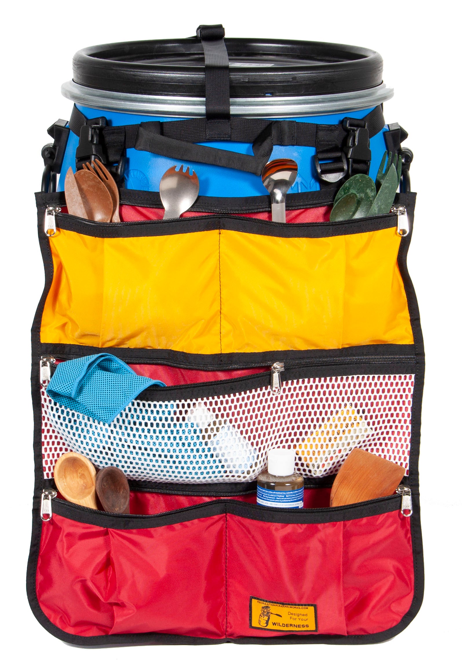 Kitchen Organizer (Utensil Roll) | Large | Recreational Barrel Works ...